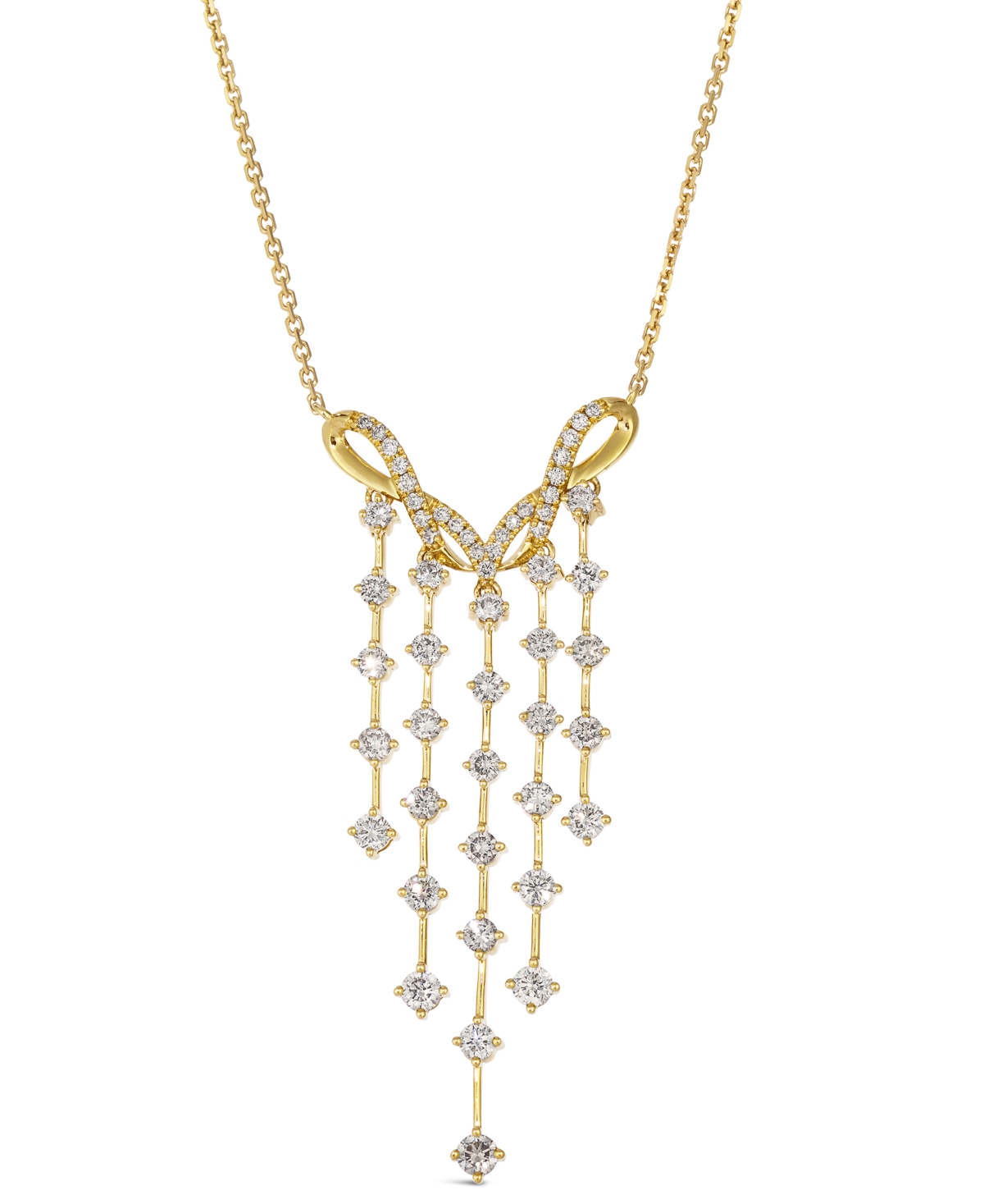 Click here for Le Vian Nude Diamond Dangling Adjustable 19 Statem... prices