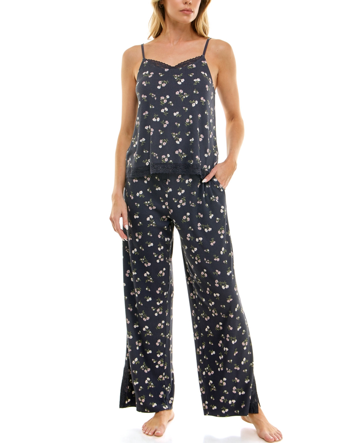 Click here for Roudelain Womens 2-Piece Pull On Cami Top and Pant... prices