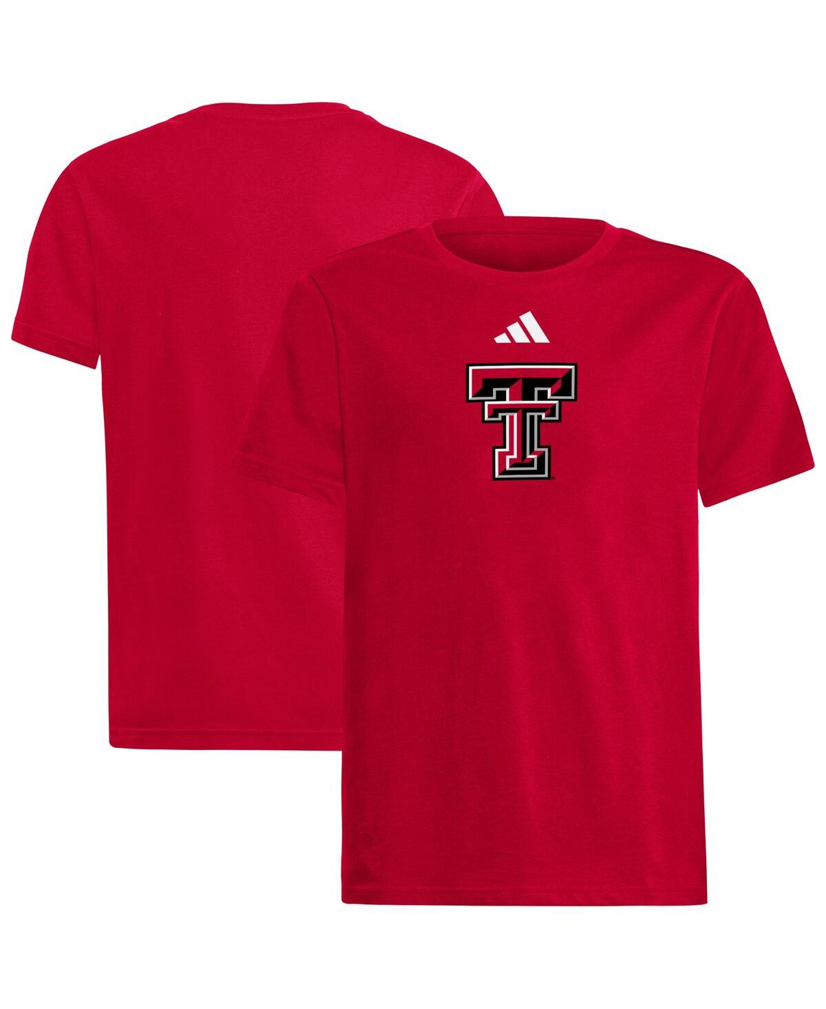 Click here for Adidas Big Boys and Girls Red Texas Tech Red Raide... prices