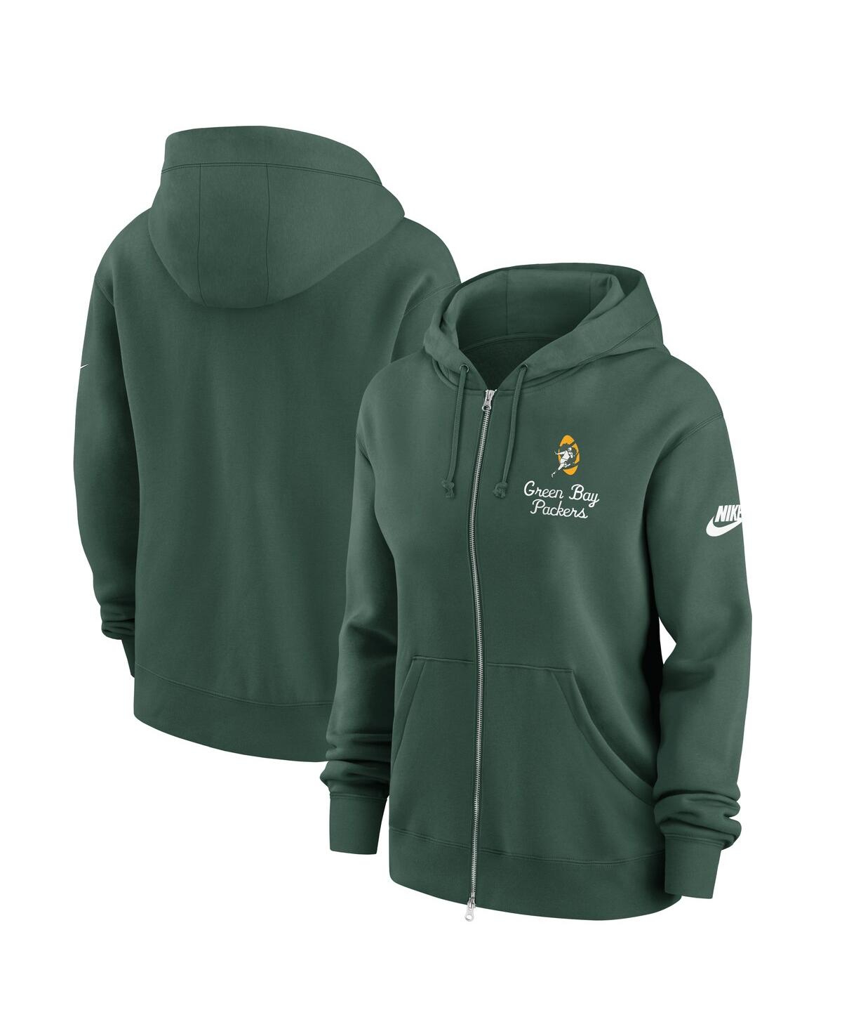 Click here for Nike Womens Green Bay Packers Phoenix Rewind Full-... prices