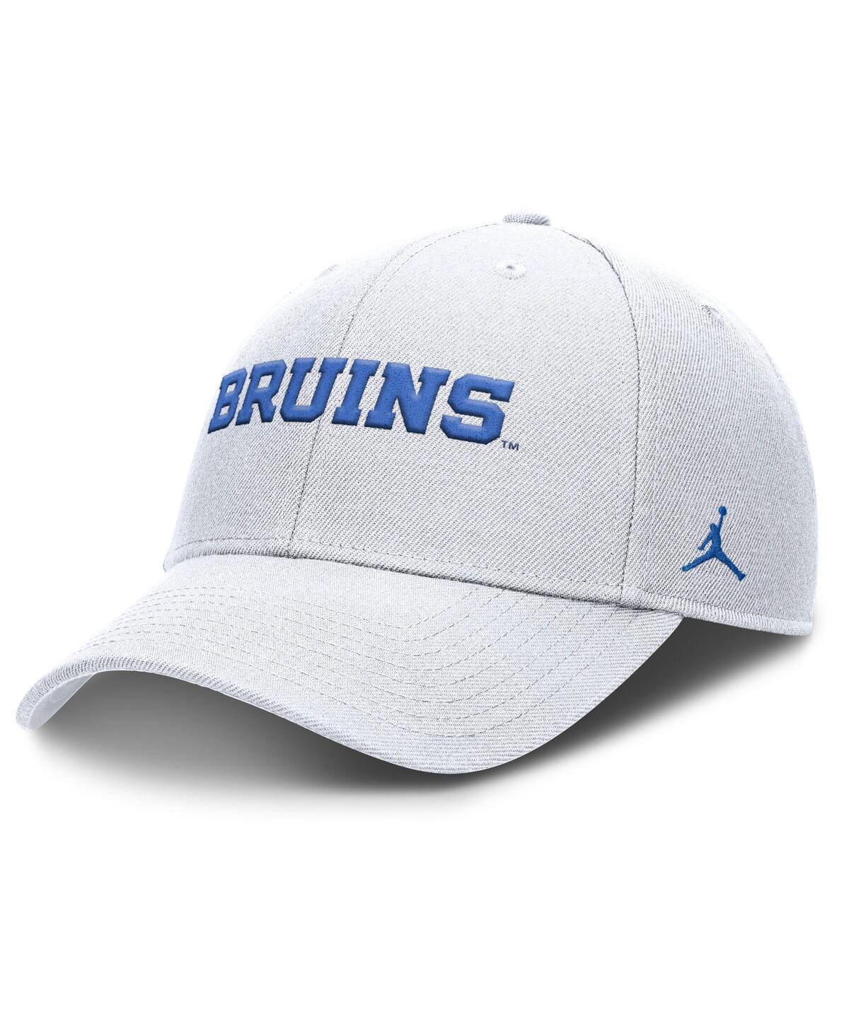 Click here for Jordan Mens White Ucla Bruins 2025 On-Field Rise P... prices