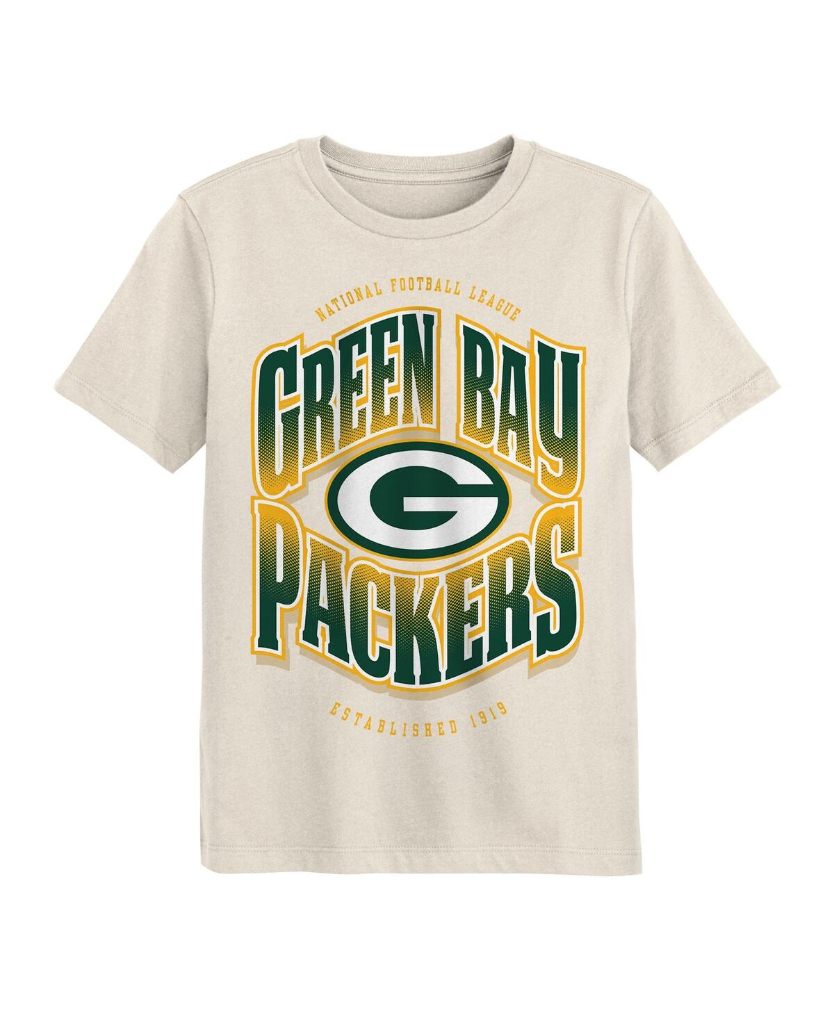 Click here for Outerstuff Big Boys and Girls Cream Green Bay Pack... prices