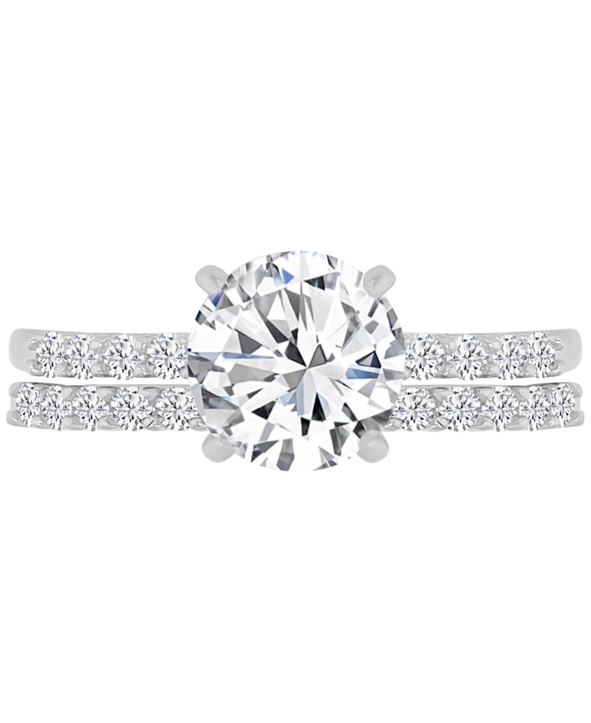 Click here for Macys Cubic Zirconia Ring (11.88 ct.t.w.) in Sterl... prices