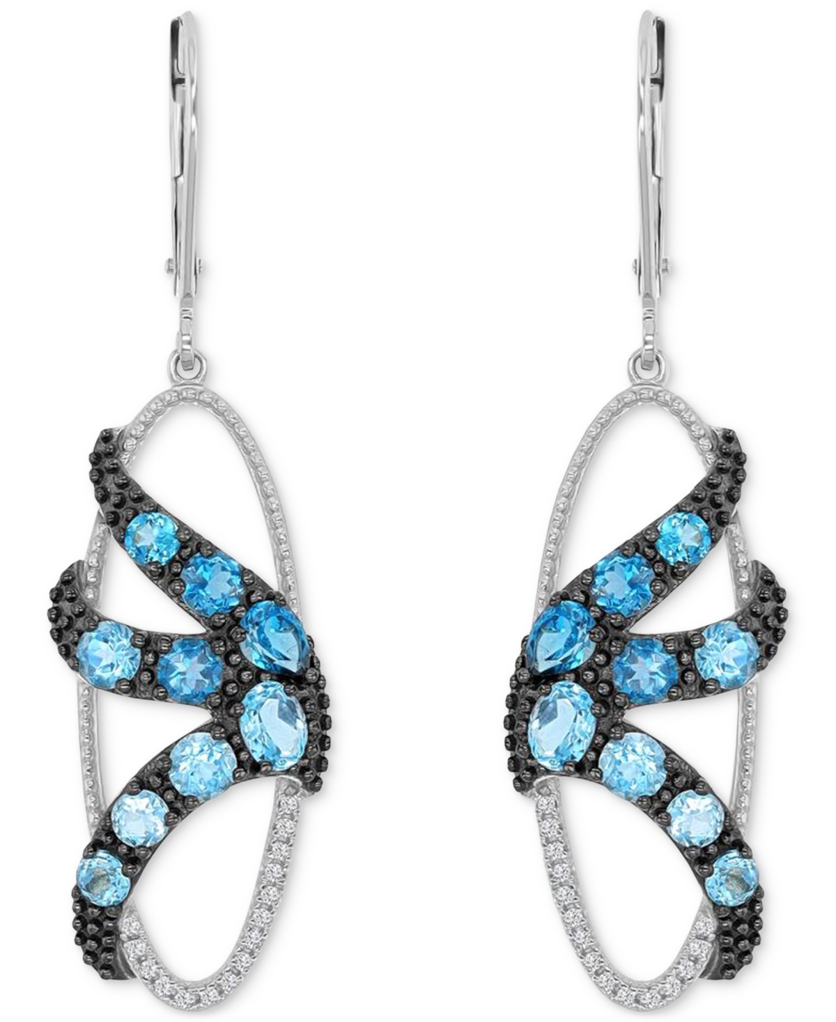 Click here for Macys Diamond Drop Earrings (0.09 ct. t.w.) in Ste... prices