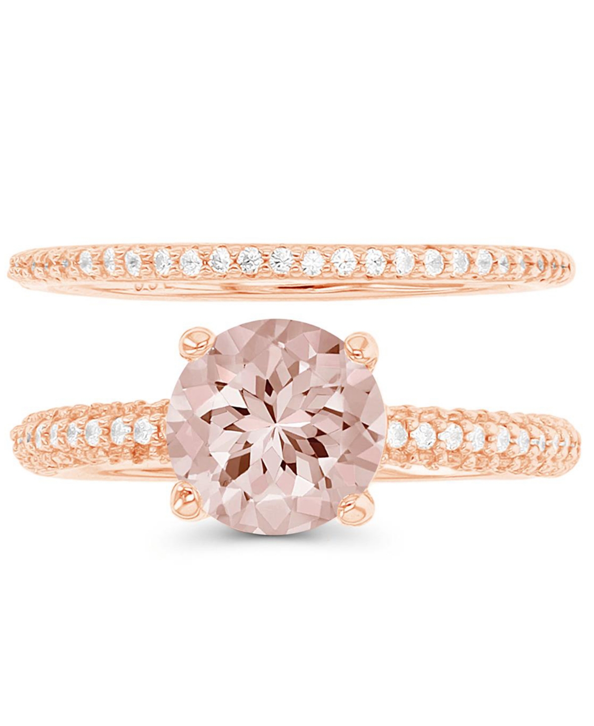 Click here for Macys Morganite Nano (1.65 ct. t.w.) and Cubic Zir... prices
