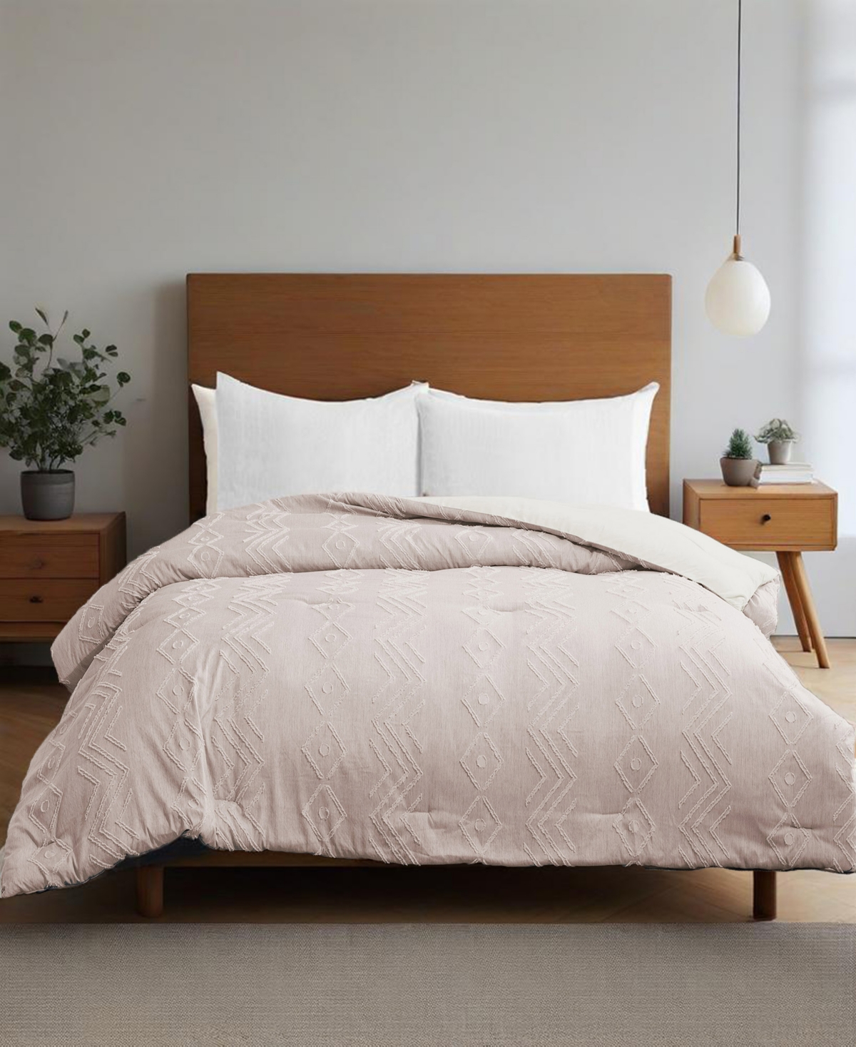 Click here for Unikome All Season Textured Jacquard Down Alternat... prices