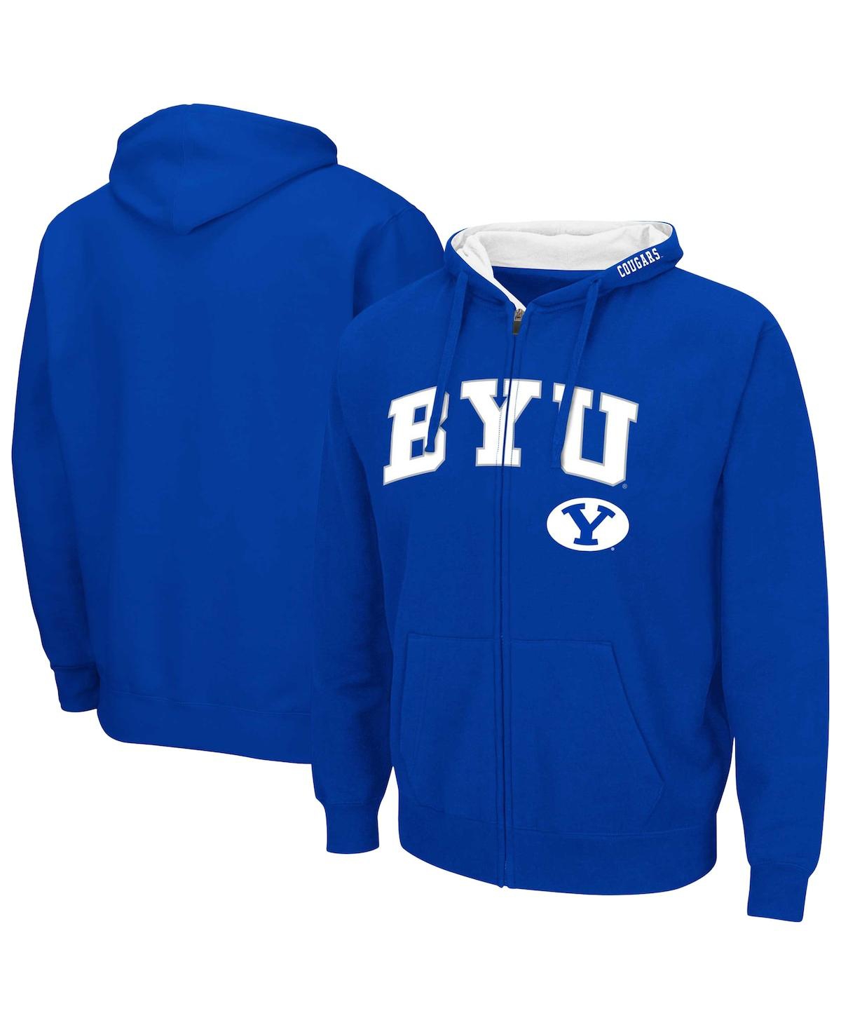 Click here for Colosseum Mens Navy Byu Cougars Arch Logo 3.0 Full... prices