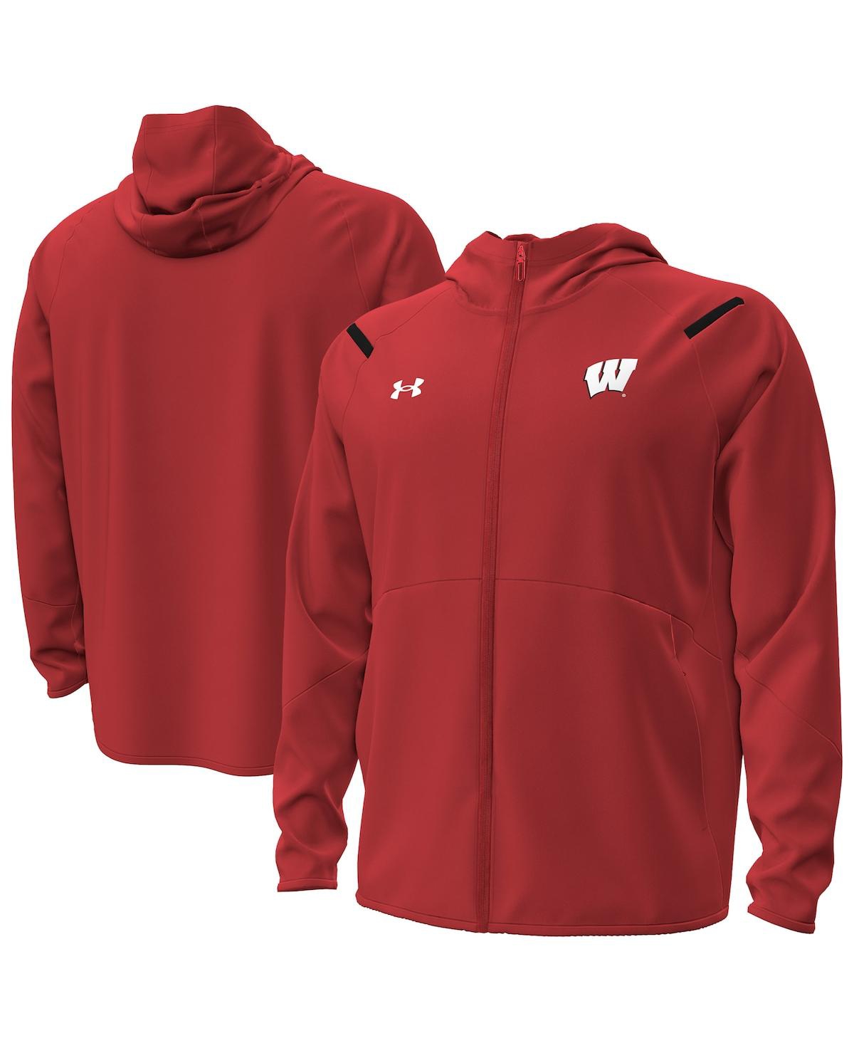 Click here for Under Armour Mens Red Wisconsin Badgers Unstoppabl... prices