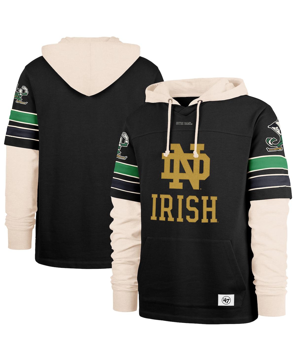 Click here for 47 Brand Mens Black Notre Dame Fighting Irish Spli... prices