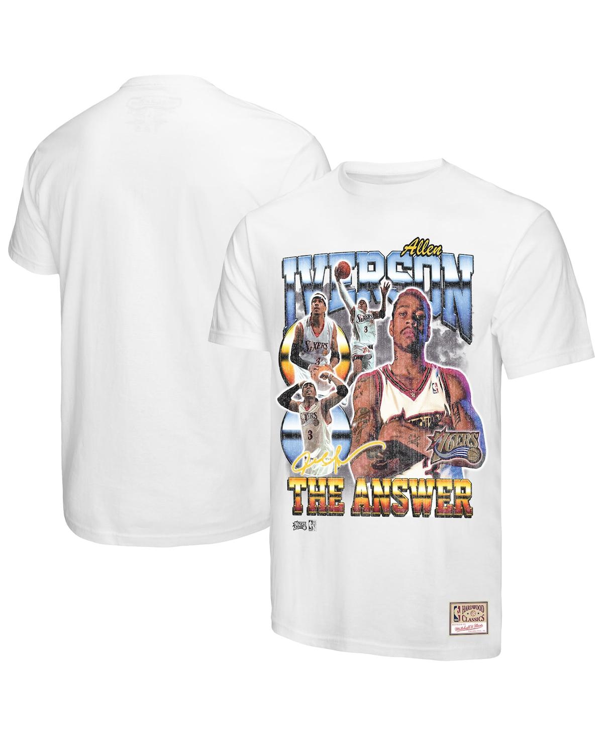 Click here for Mitchell & Ness Mens Allen Iverson White Philadelp... prices