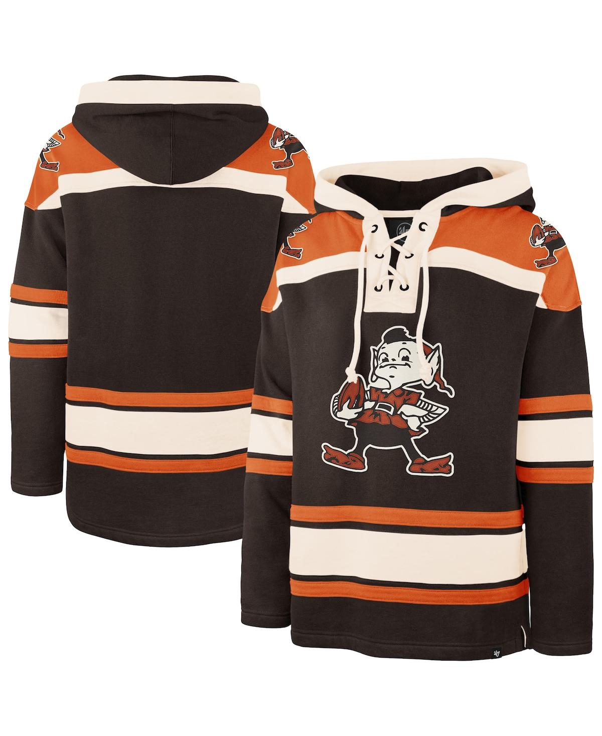 Click here for 47 Brand Mens Brown Cleveland Browns Throwback Sup... prices
