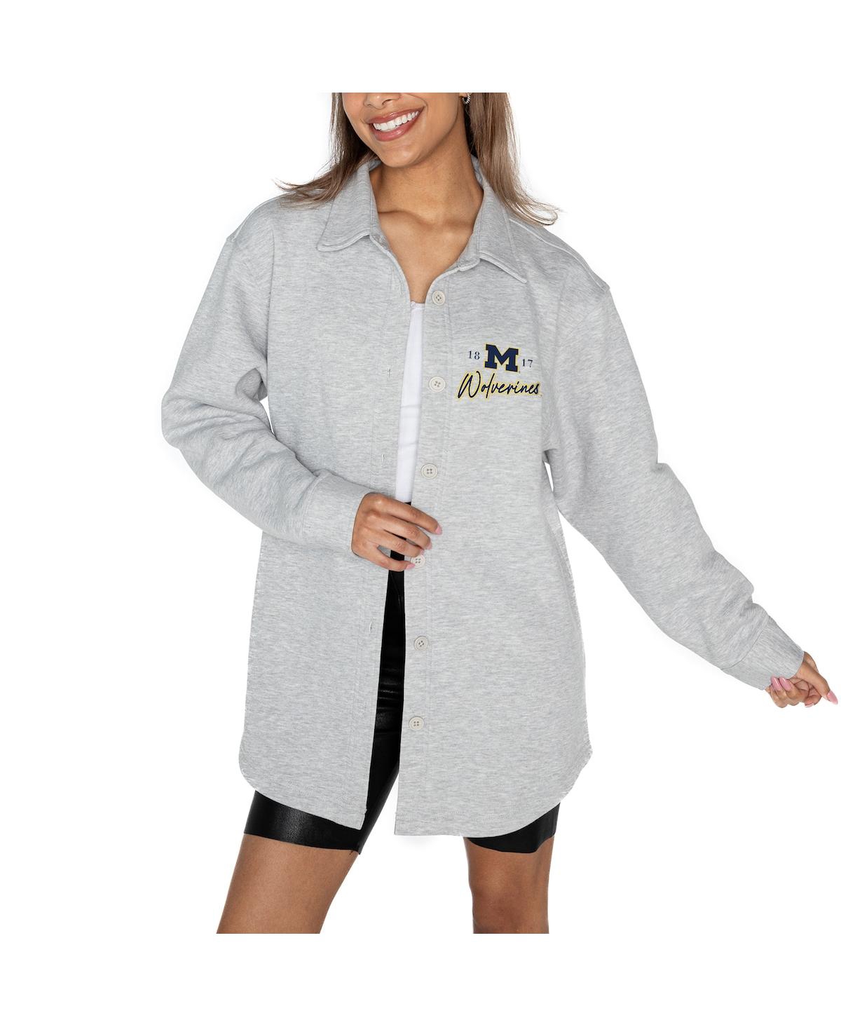 Click here for Gameday Couture Womens Ash Michigan Wolverines Fou... prices