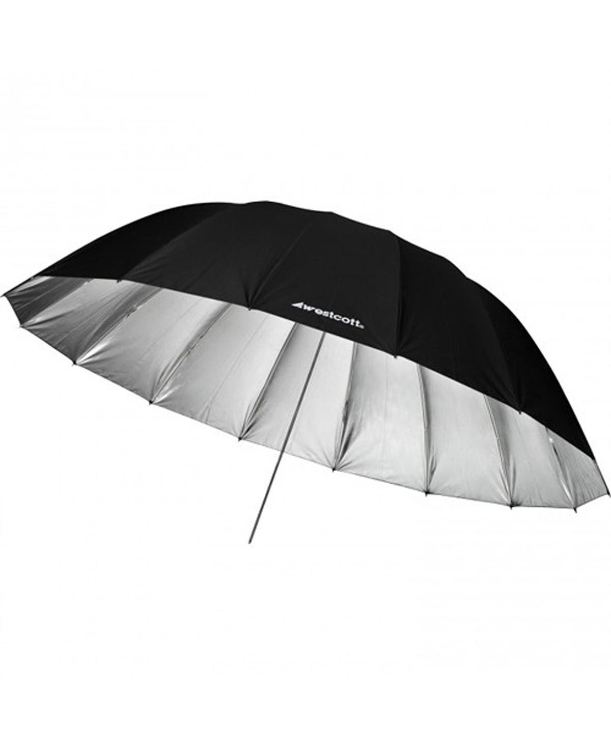 Click here for Westcott 7 Feet Silver Parabolic Umbrella prices
