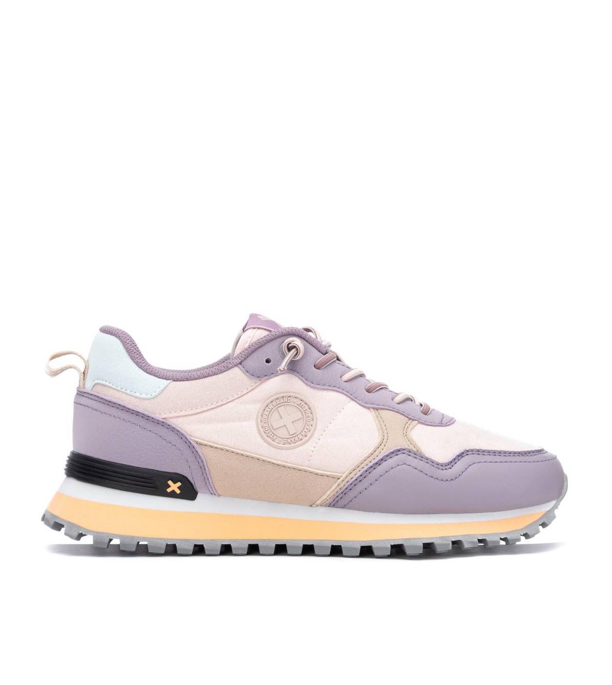Click here for Womens Lace-Up Sneakers By Xti - Nude prices