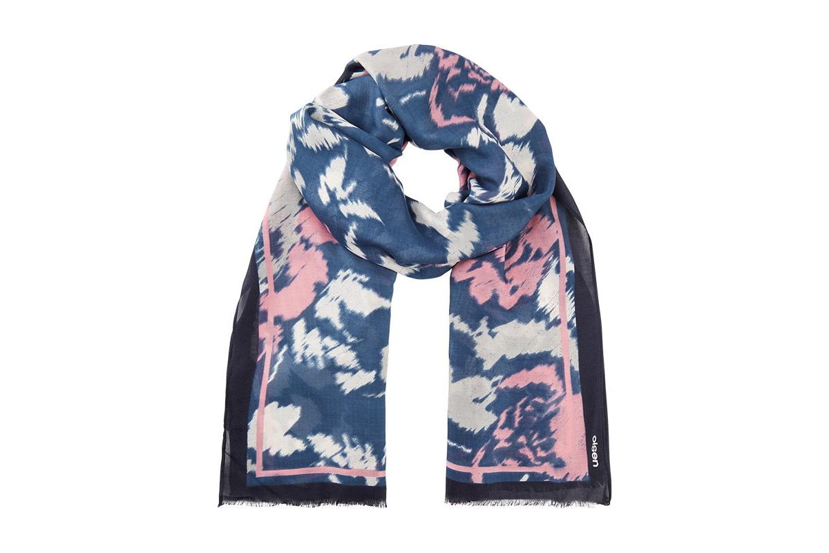 Click here for Olsen Abstract Floral Scarf - Indigo denim prices