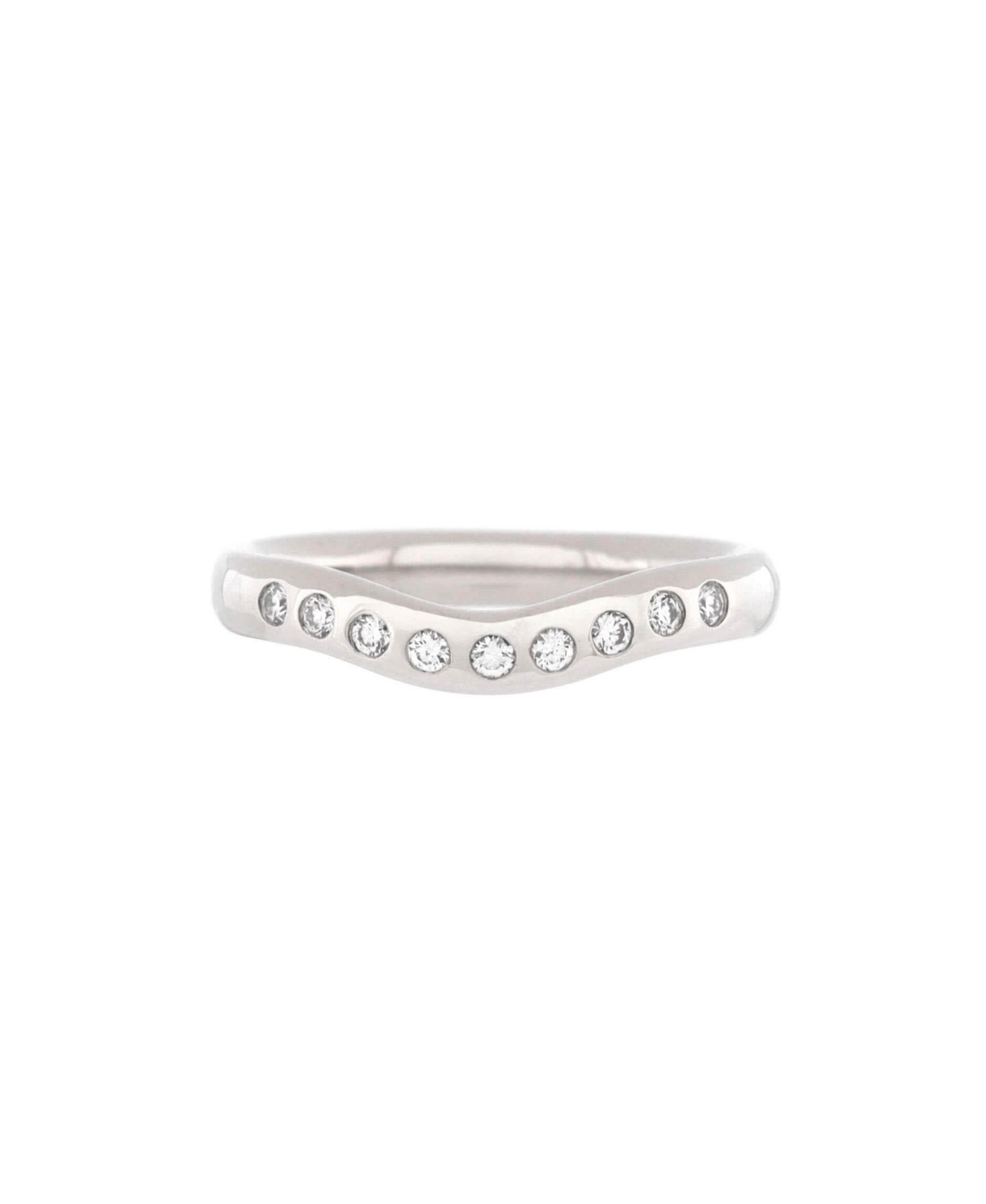 Click here for Pre-Owned Tiffany & Co. Elsa Peretti Curved Weddin... prices