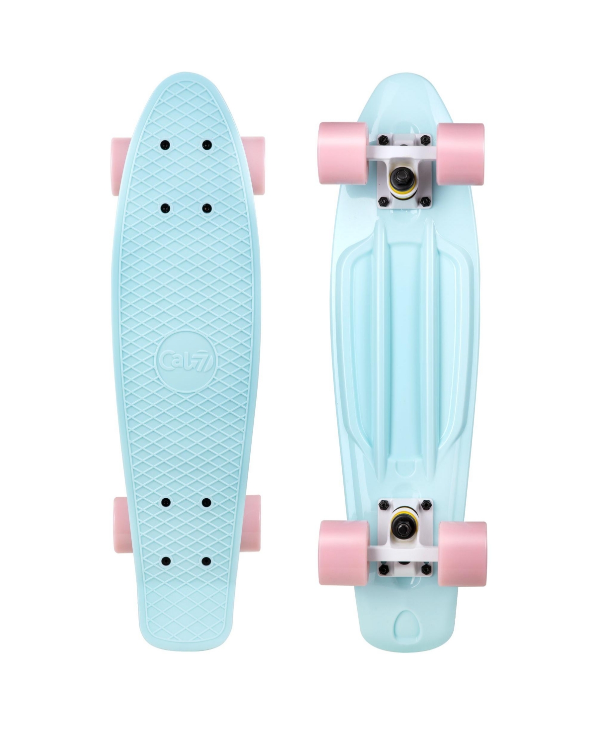 Click here for Cal 7 22 Inch Mini Cruiser Skateboard - Lily prices