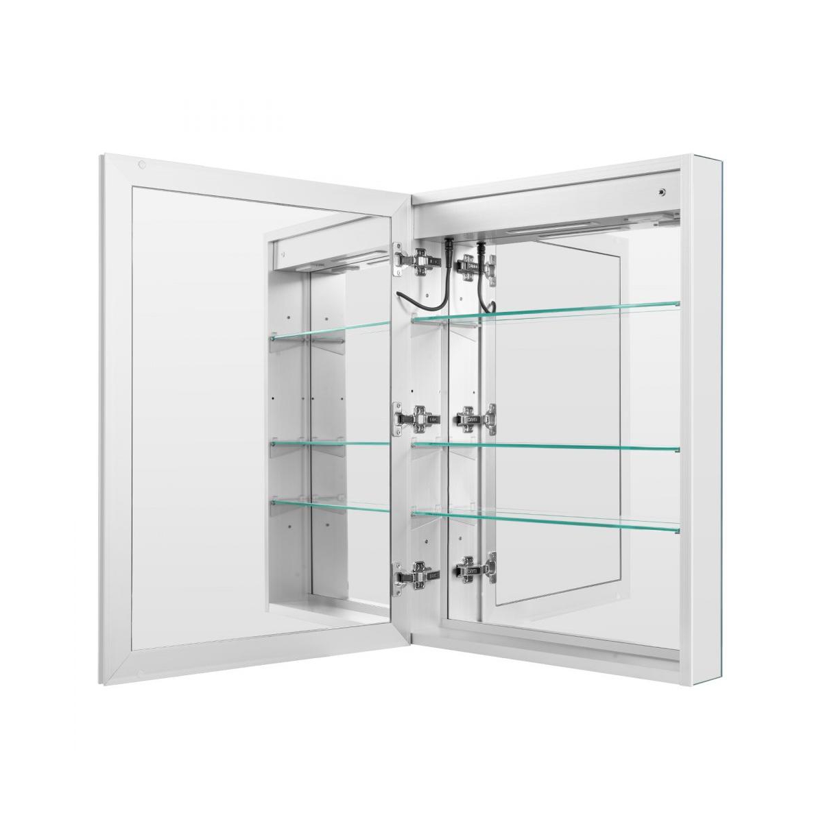 Click here for Slickblue Bathroom Lighted Medicine Cabinet with D... prices