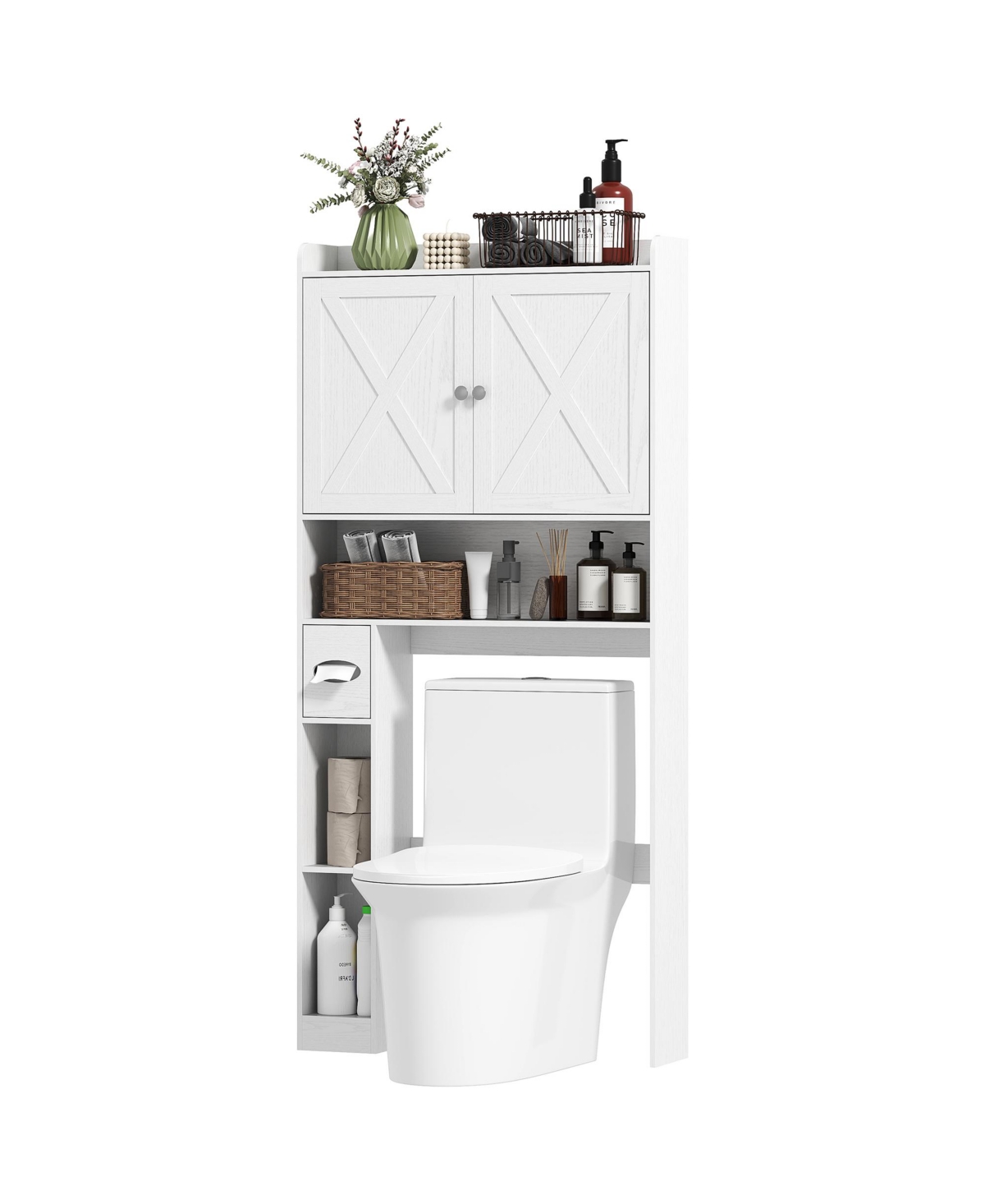 Click here for Bathroom Cabinet for Towels and Essentials with St... prices