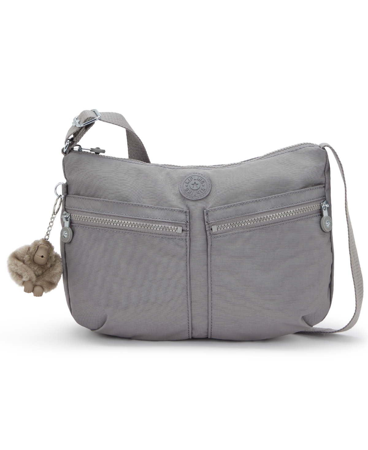 Click here for Kipling Izellah Crossbody Bag - Inviting Grey prices