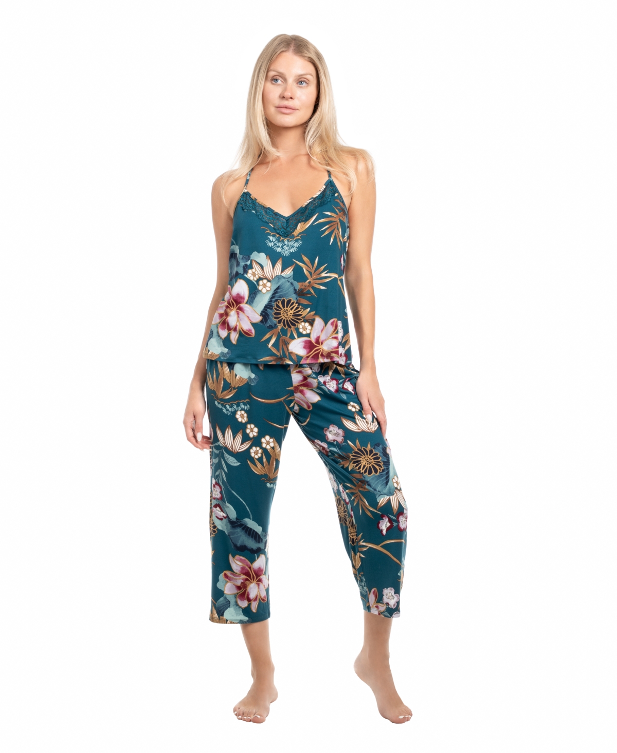 Click here for Linea Donatella Womens 2-Piece Scoop Neck Top and... prices