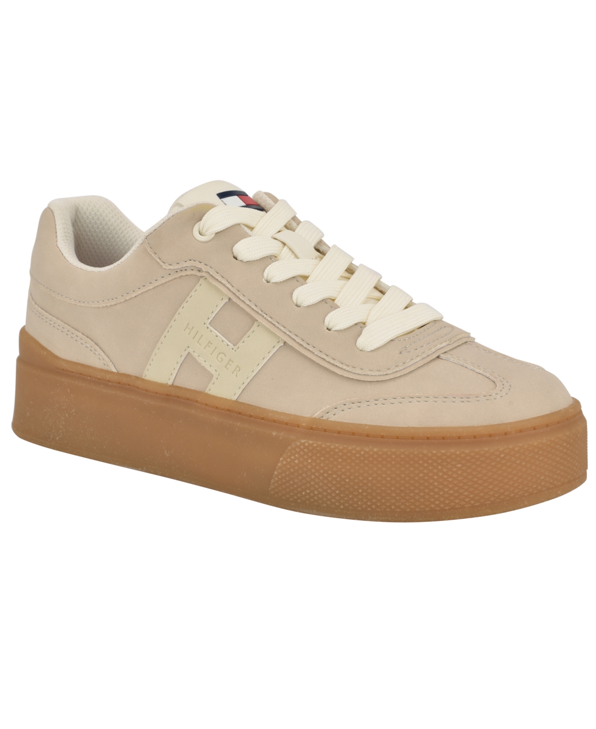 Click here for Tommy Hilfiger Womens Celmi Lace-Up Fashion Sneake... prices