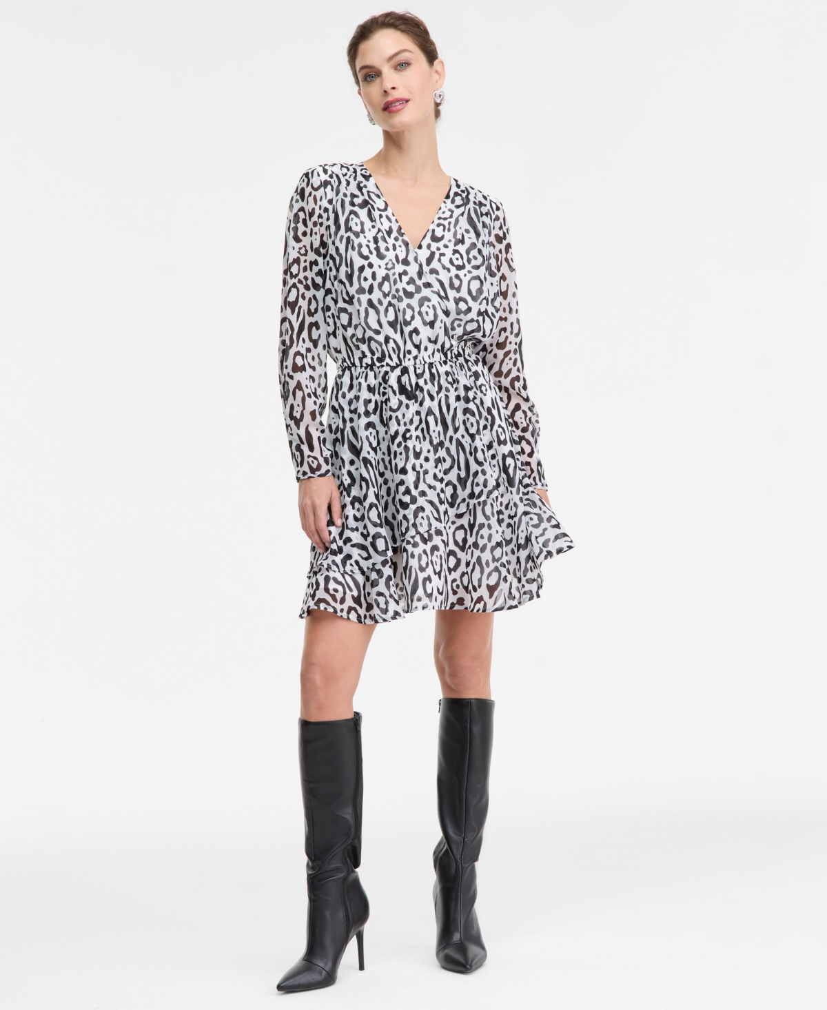 Click here for I.n.c. International Concepts Womens Printed Long-... prices