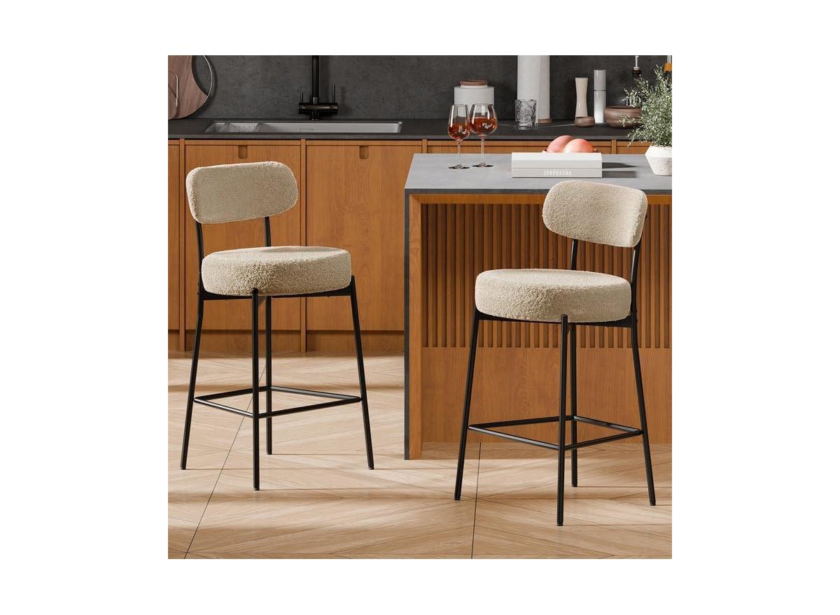 Click here for Dyhome Bar Stools Set of 2  24 Inches Modern Count... prices