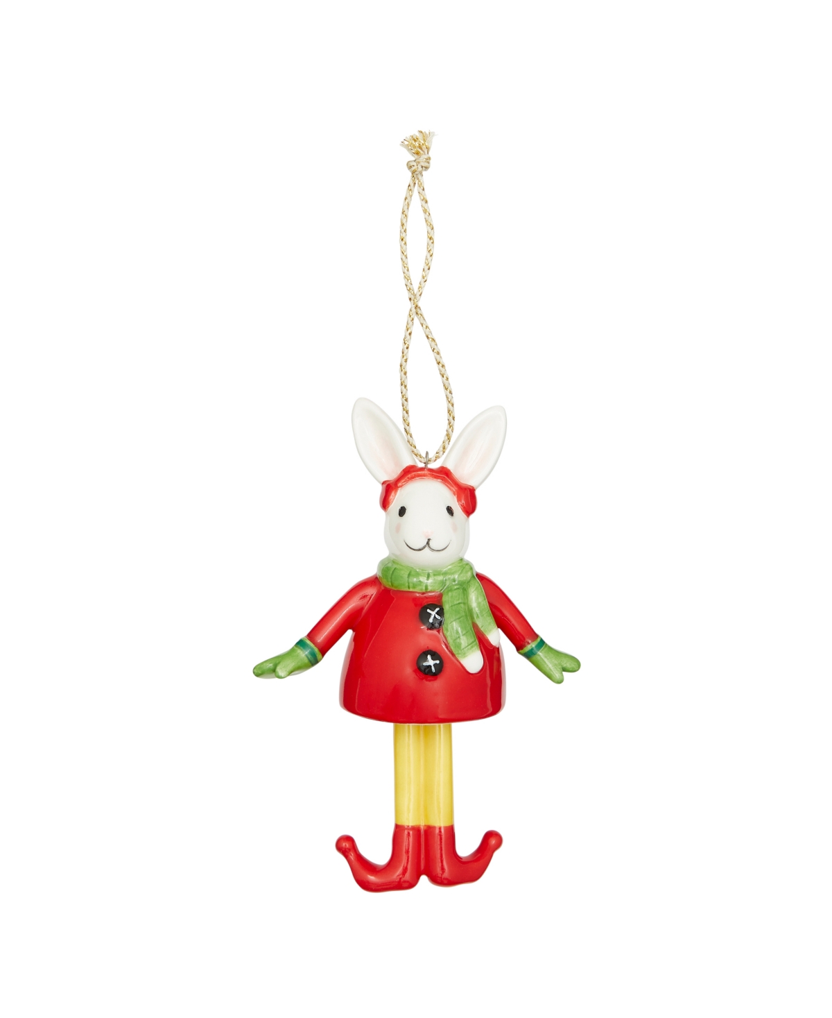 Click here for Spode Kit Kemp Christmas Bell Bunny Ornament - Ass... prices