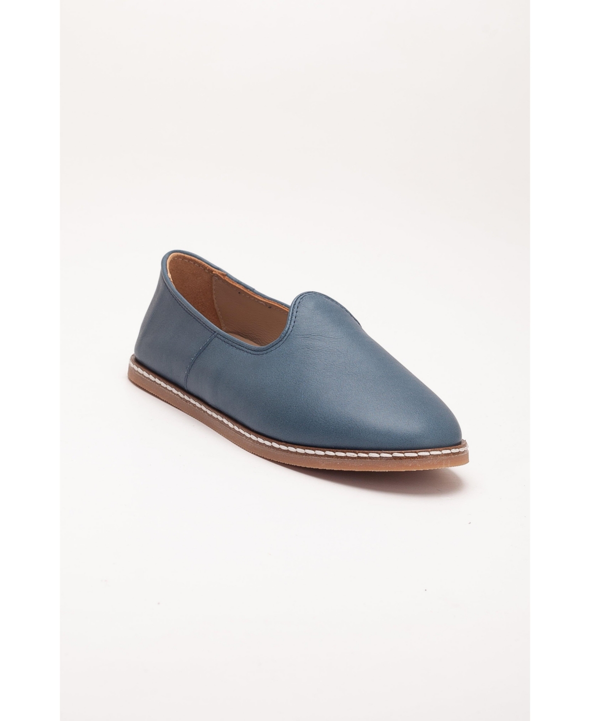 Click here for Epilogue Shoes Dalya Leather Slip On Flats (Women)... prices