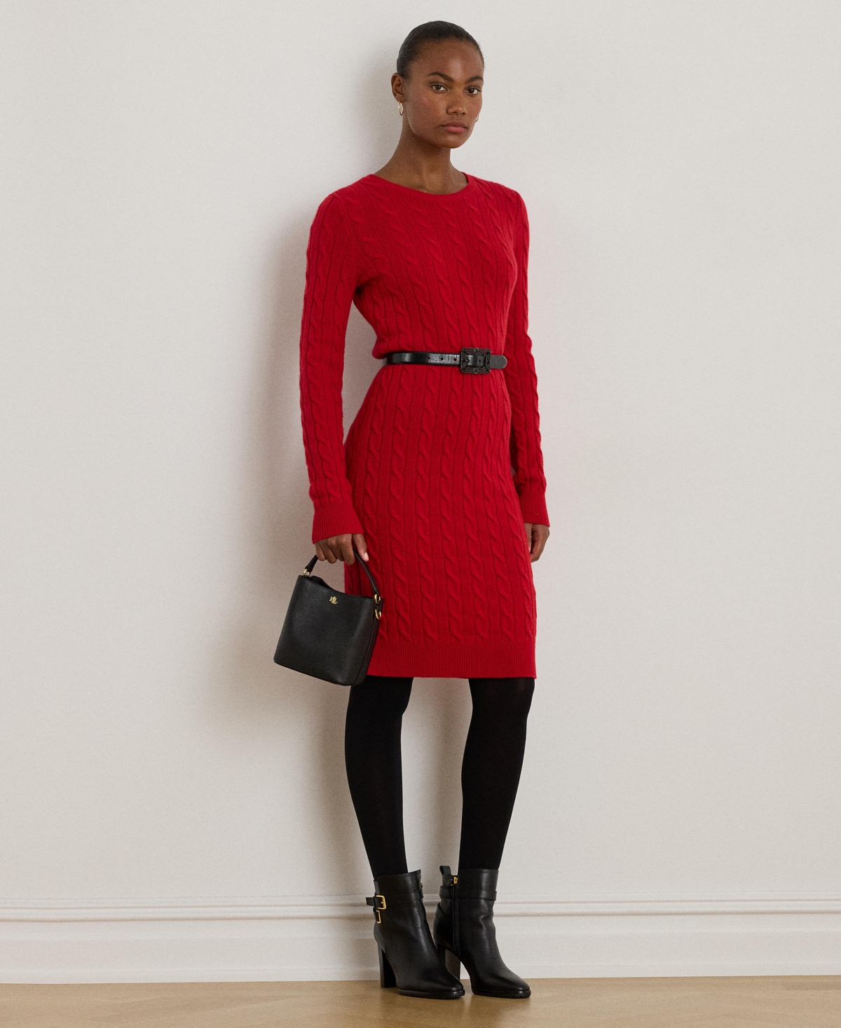 Click here for Lauren Ralph Lauren Womens Long Sleeve Sweater Dre... prices