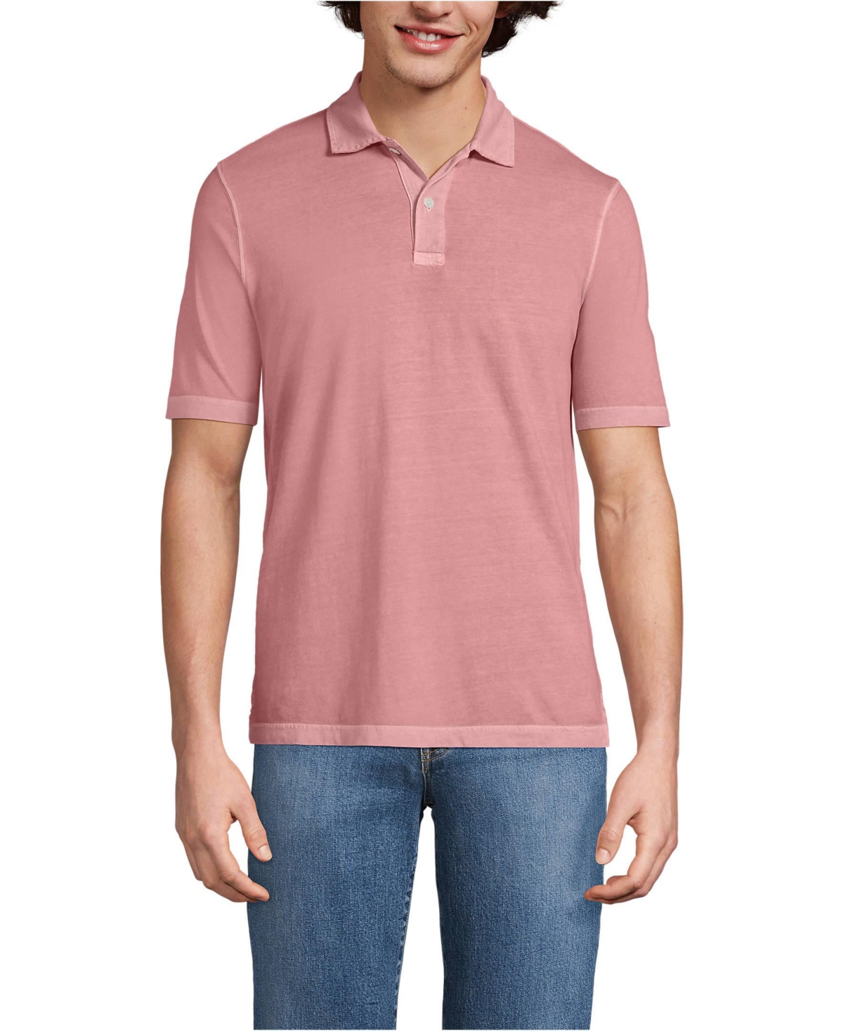 Click here for Lands End Mens Short Sleeve Sun Faded Super T Polo... prices