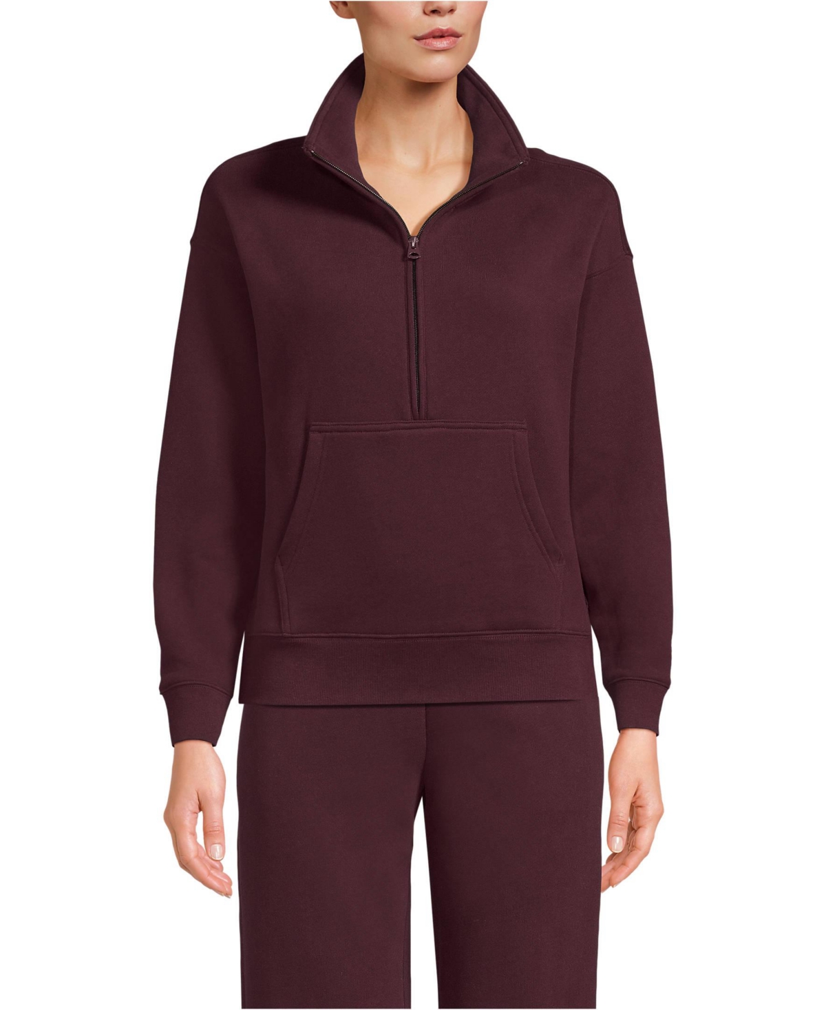 Click here for Lands End Womens Relaxed Serious Sweats Long Sleev... prices