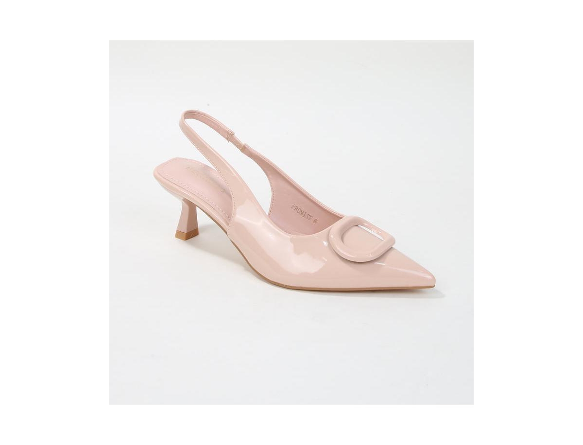 Click here for Berness Promise Slingback Heels with KittenHeel -... prices