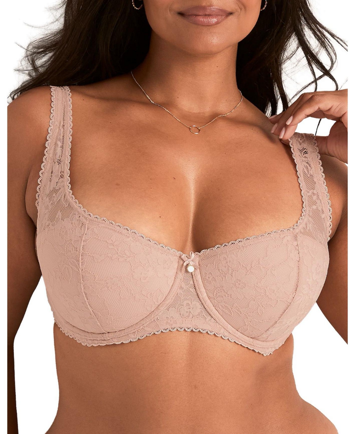 Click here for Adore Me Womens Alexiane Push Up Balconette Bra -... prices