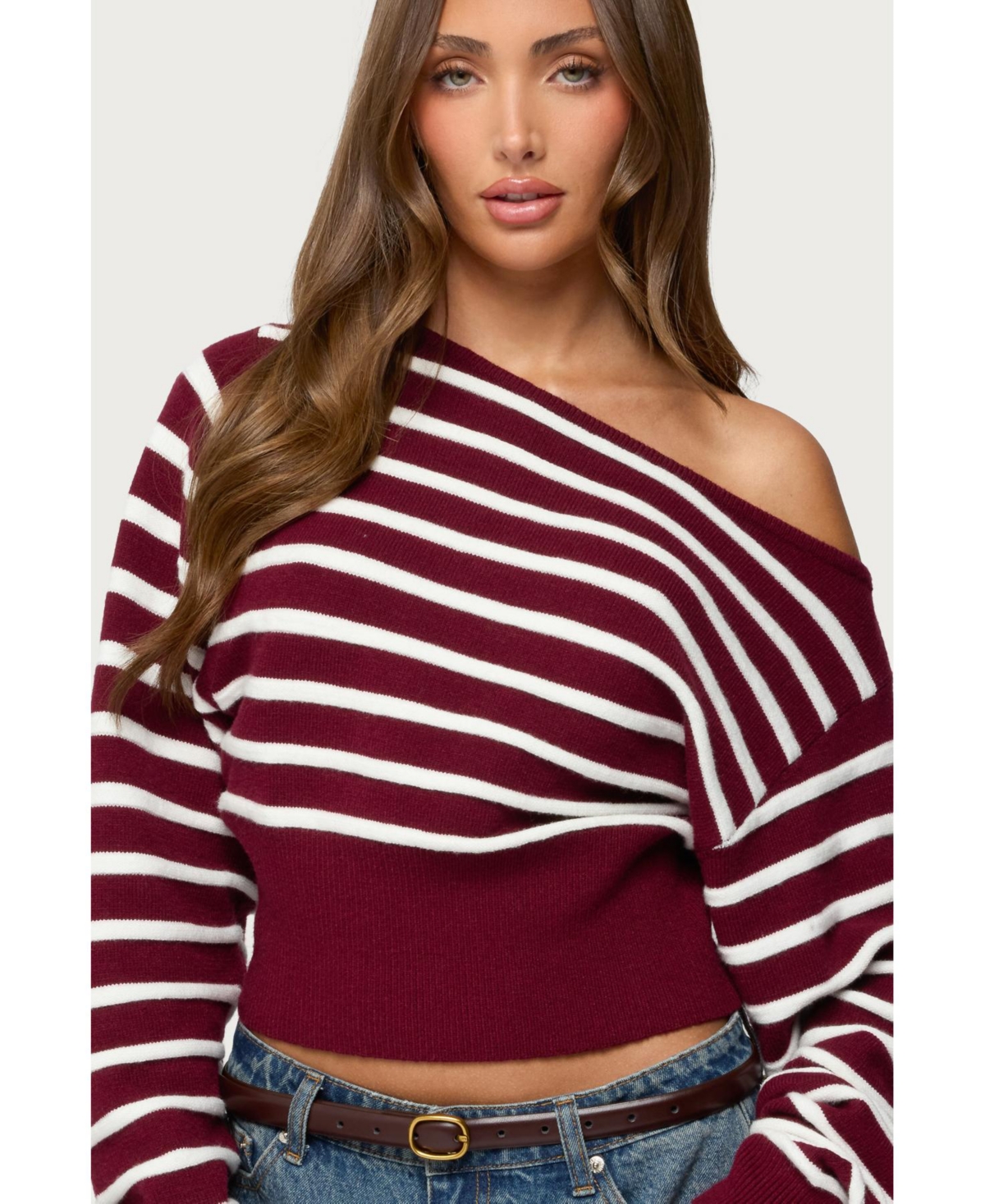 Click here for Edikted Womens Mika Off Shoulder Oversized Sweater... prices