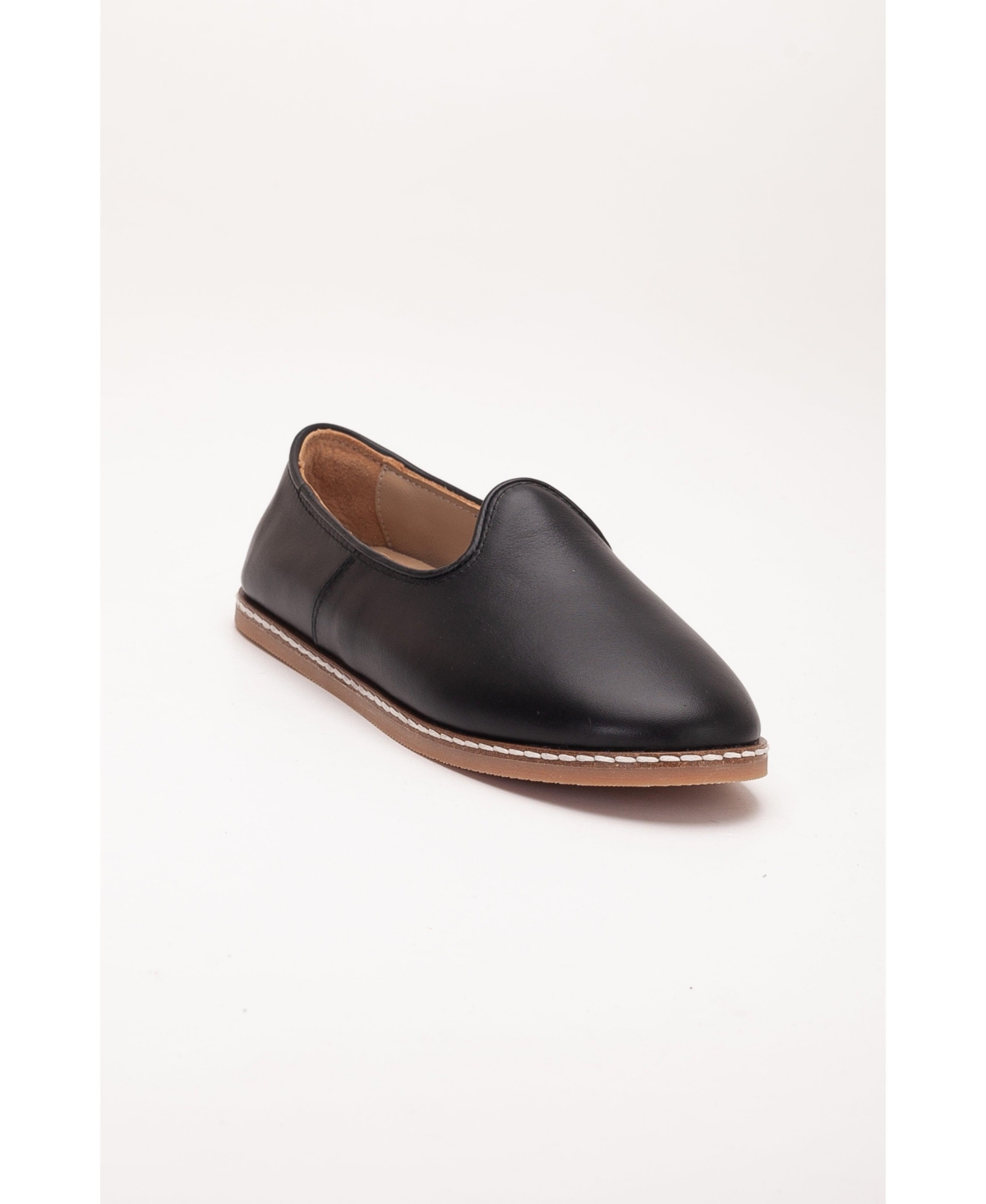 Click here for Epilogue Shoes Dalya Leather Slip On Flats (Women)... prices