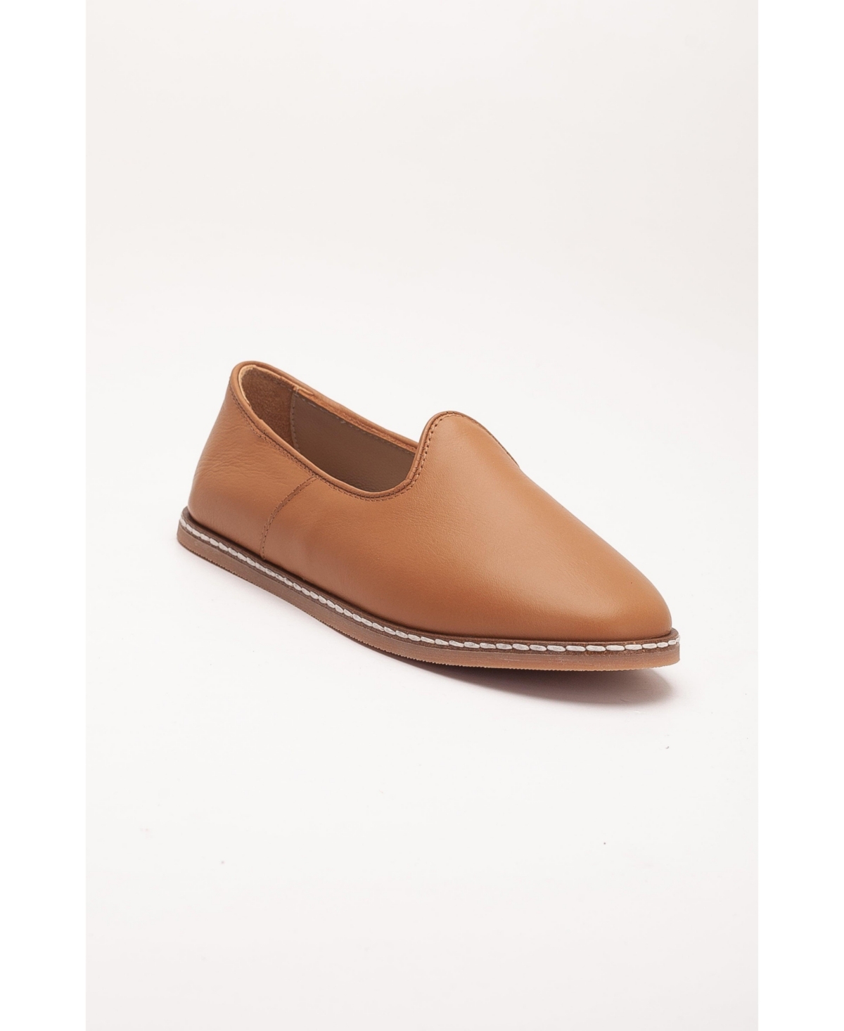Click here for Epilogue Shoes Dalya Leather Slip On Flats (Women)... prices