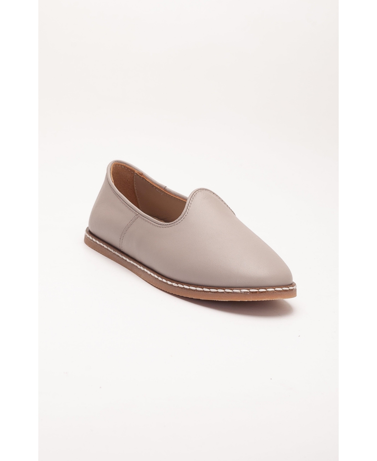 Click here for Epilogue Shoes Dalya Leather Slip On Flats (Women)... prices