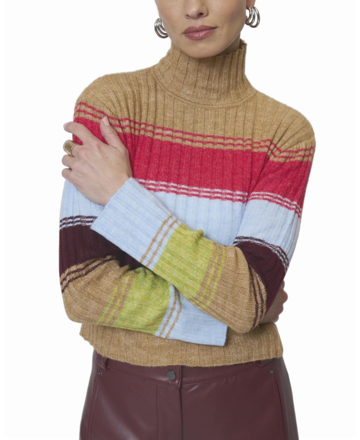 Click here for Central Park West Womens Marley Ribbed Gradient St... prices