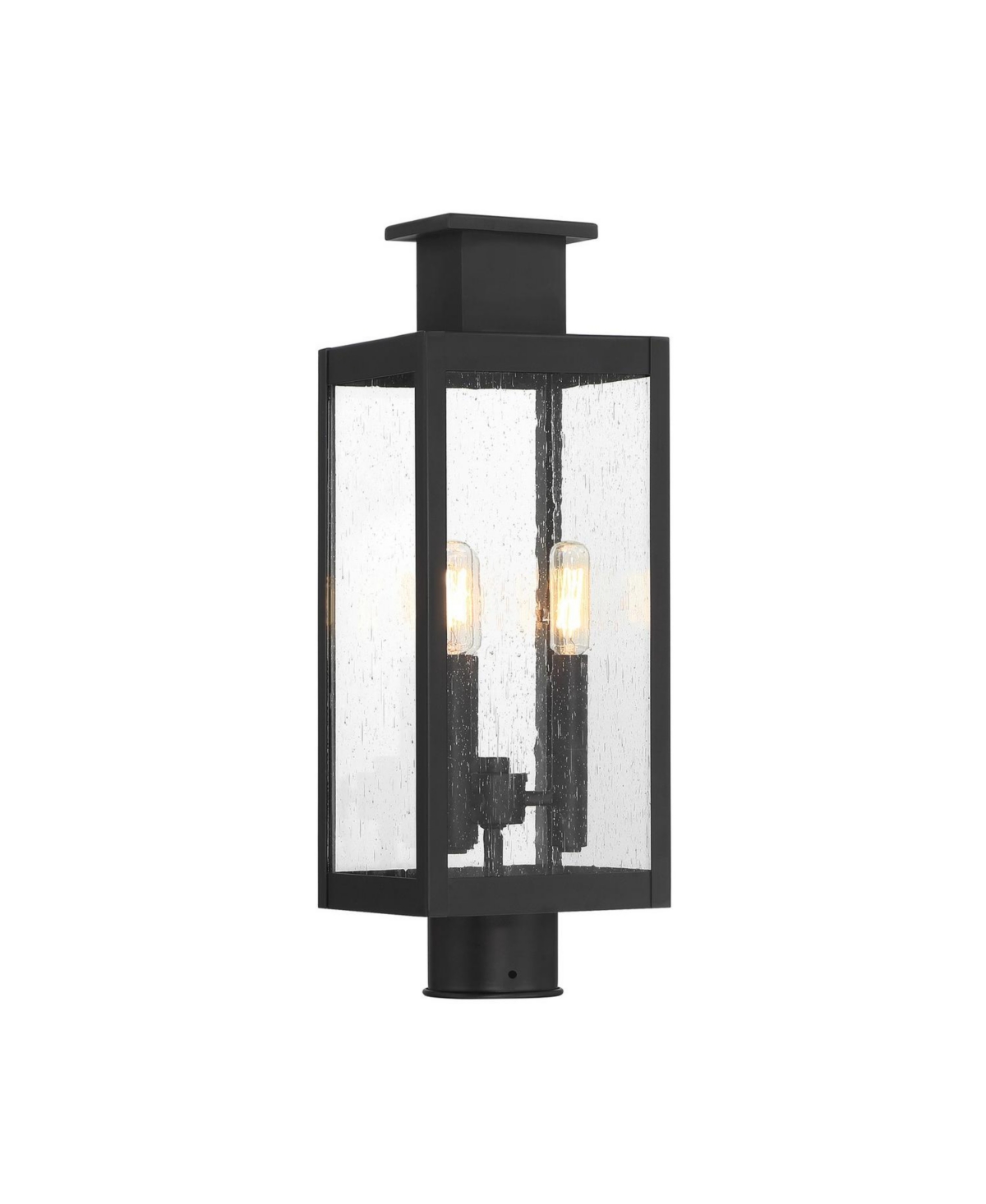 Click here for Ascott 3-Light Outdoor Post Lantern in Matte Black... prices