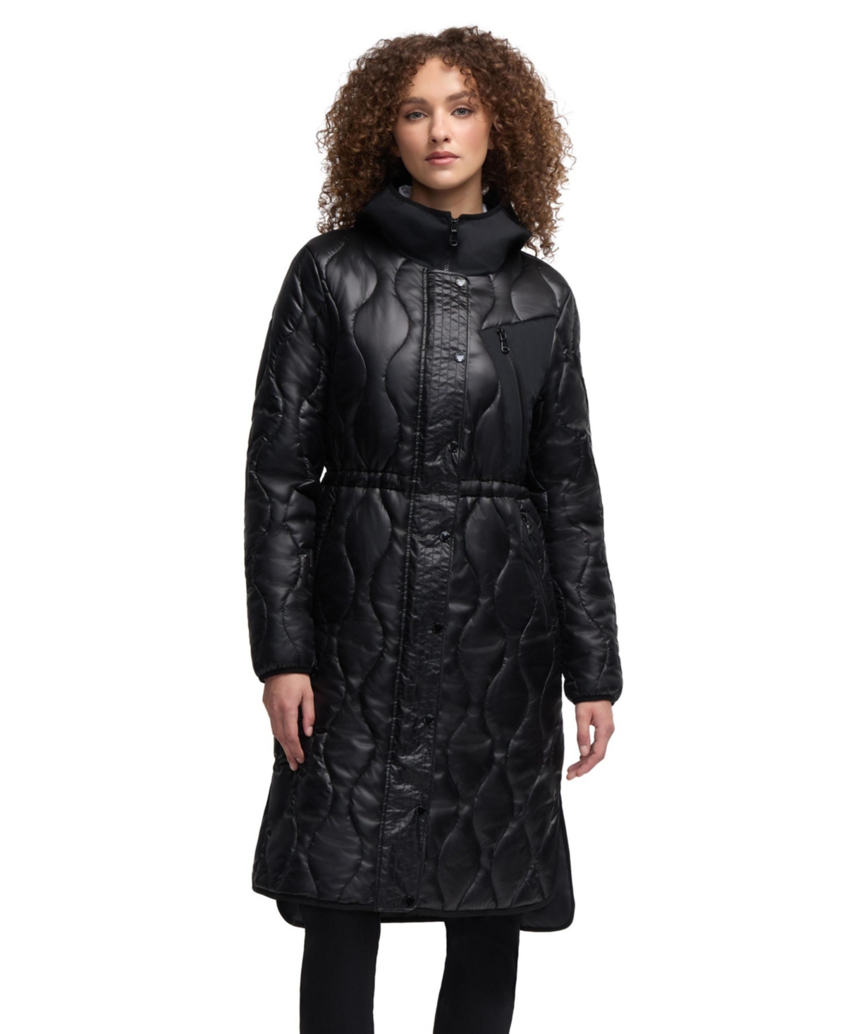 Click here for Pajar Womens Sterling Onion Quilted Longline Anora... prices