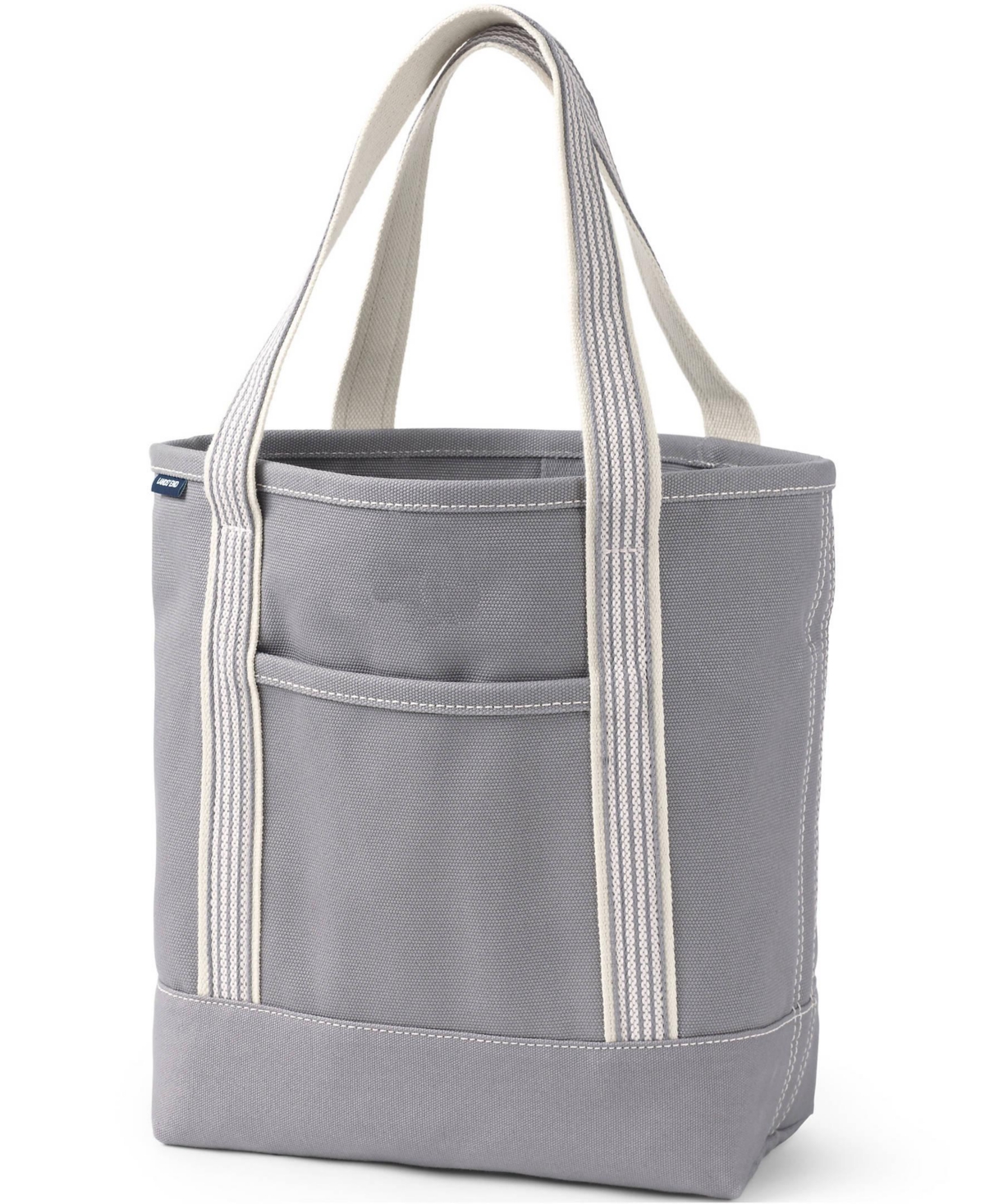 Click here for Lands End Medium 5 Pocket Open Top Canvas Tote Bag... prices