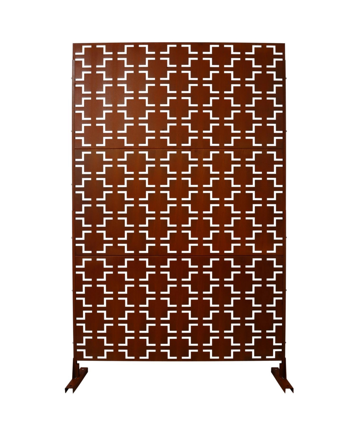 Click here for Streamdale Furniture Metal Privacy Screen 76x48 Ru... prices