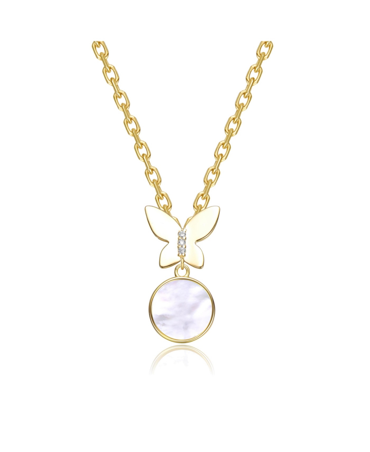 Click here for GiGiGirl 14K Gold Plated With Mother of Pearl & El... prices