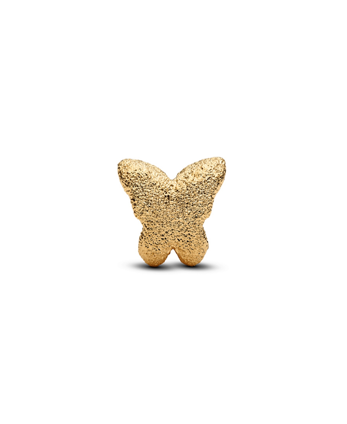 Click here for Pandora Gold Plated Textured Butterfly Mini Charms... prices