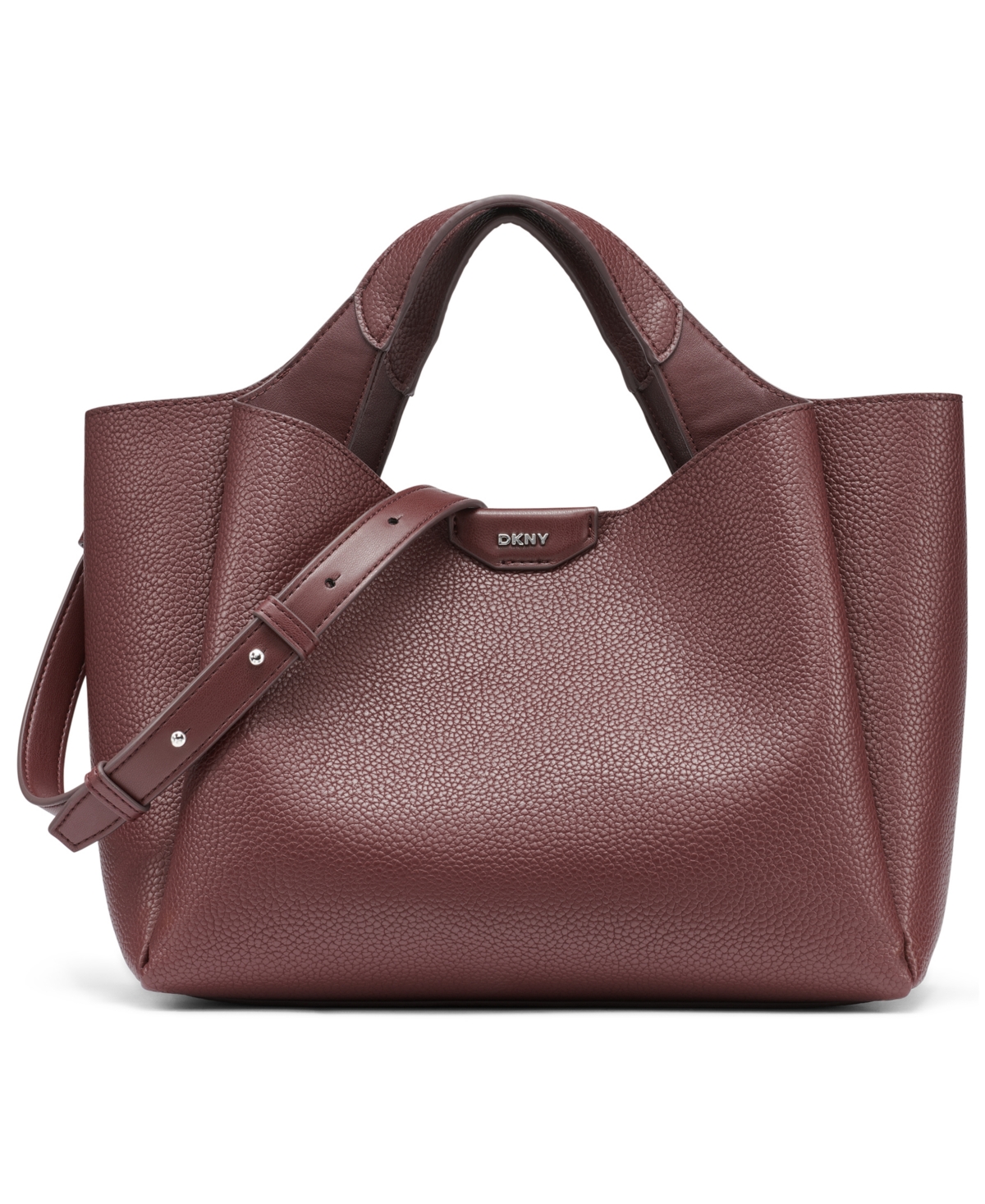 Click here for Dkny Willa Top Handle Satchel Bag - Aged Wine prices