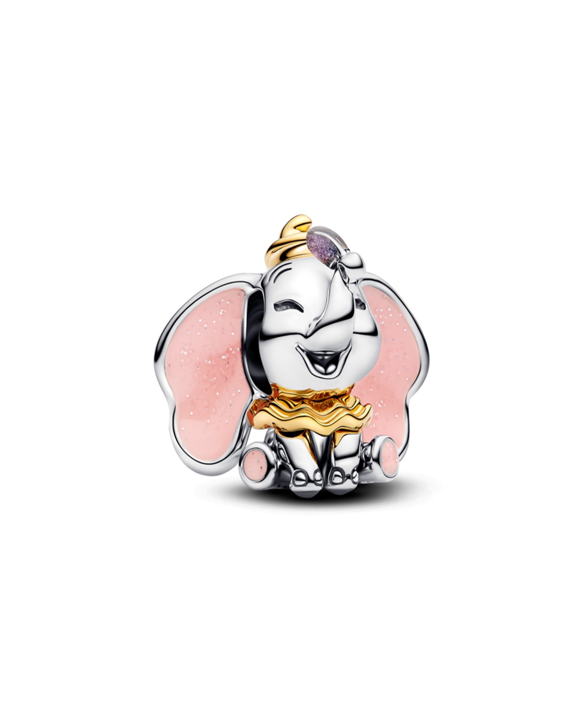 Click here for Pandora Two Tone Disney Dumbo Charms - Pink prices