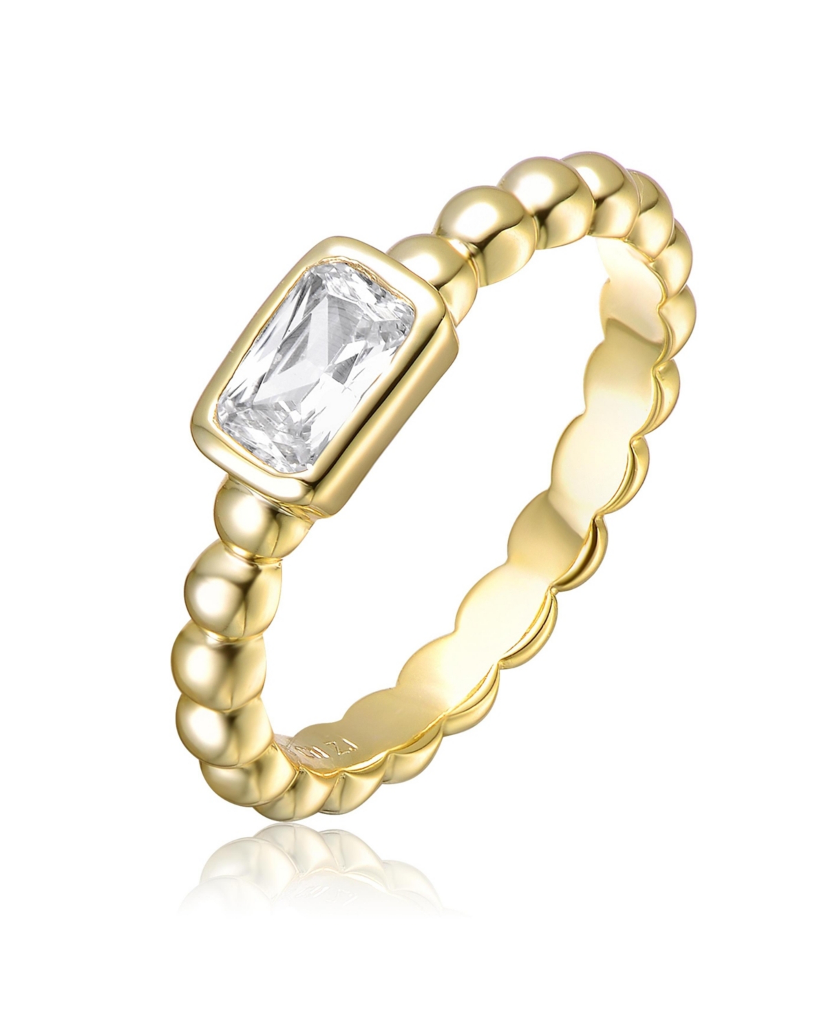 Click here for Rachel Glauber 14K Gold Plated with Clear Cubic Zi... prices