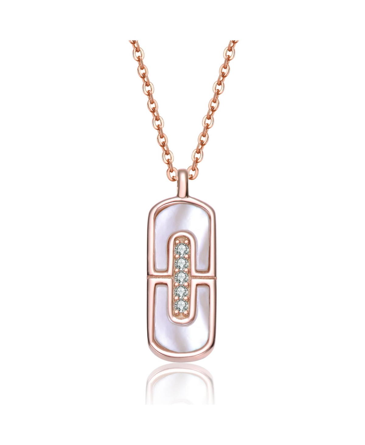Click here for Rachel Glauber 18K Rose Gold Plated with Mother Of... prices